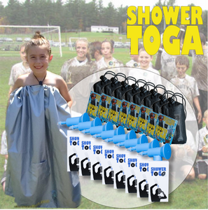 Shower Toga & Shower To-Go Bundle Pack | Shower Toga