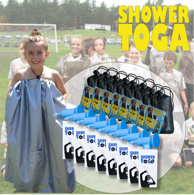 Shower Toga & Shower To-Go Bundle Pack | Shower Toga